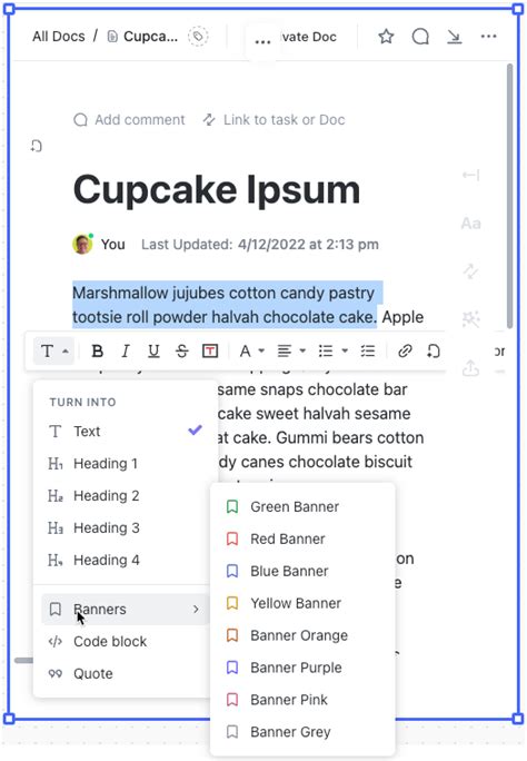Customize Whiteboard Items Clickup Help