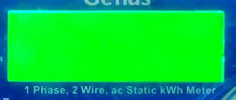 How To Check Meter Reading Of Single Phase Digital Electricity Meter