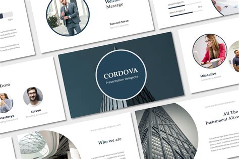 Cordova Powerpoint Template Presentation Templates ~ Creative Market