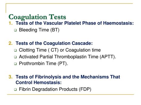 PPT Lecture 2 Bleeding Time PowerPoint Presentation ID 308407