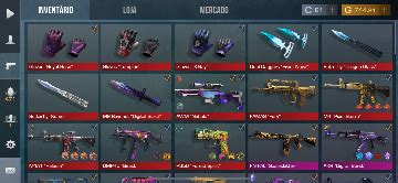 4 Facas E 3 Luvas 13 Itens Arcane Standoff 2 GGMAX