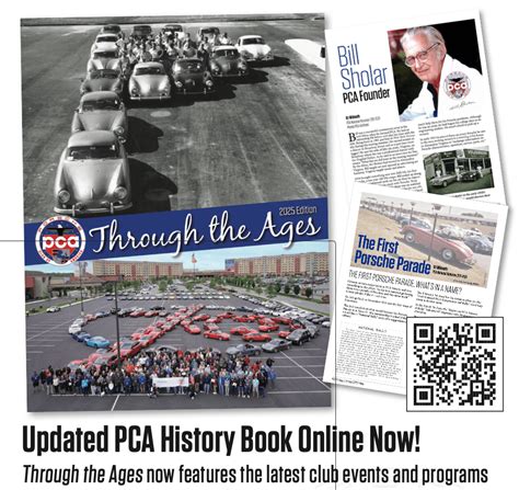 Updated Pca History Book Online Now Nnjr Porsche Club Of America