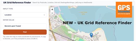 Uk Grid Reference Finder Instant Os Grid And Location Tool Gps Training