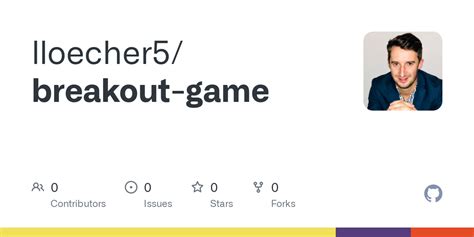 GitHub Lloecher5 Breakout Game