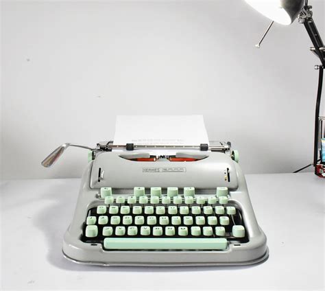 Cursive Hermes 3000 Script R Typewriters