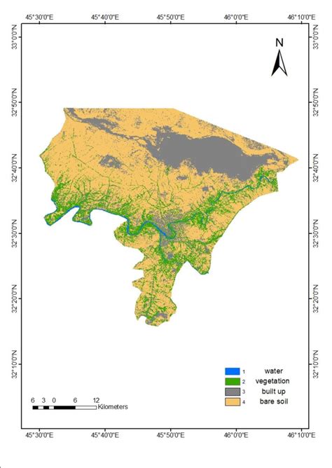 Lu Lc Classification Of Al Kut City Download Scientific Diagram