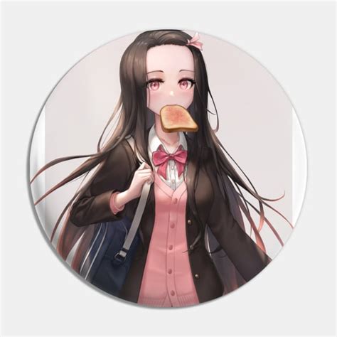Kimetsu No Yaiba Cute Nezuko Kimetsu No Yaiba Demon Slayer Pin