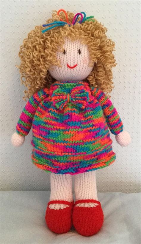 Hand Knitted Doll Hand Knit Doll Knitted Dolls Hand Knitting