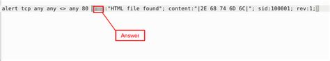 Tryhackme Snort Challenge — The Basics — Task 6 Troubleshooting Rule