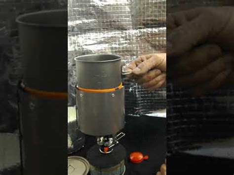 New Windshield System For Canister Stoves Simmershield Backpacking Light