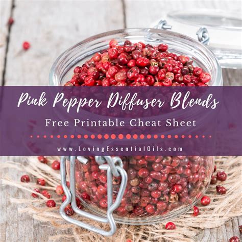 Jimmy Clare On Linkedin Pink Pepper Diffuser Blends 10 Peppery Essential Oil Recipes