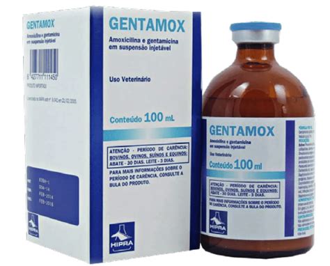 Gentamox 100ml Inj Hipra Isophós Produtos Agropecuários A Loja Mais