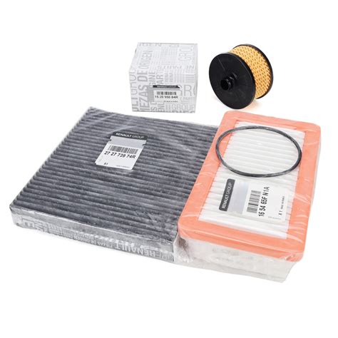 Original Renault Filter Sets 27 27 739 74r 16 54 65f N1a 15 20 950