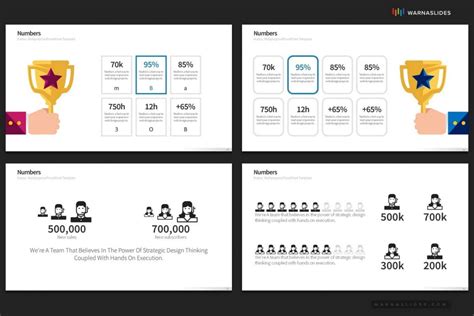 Numbers Data PowerPoint Template PowerPoint Slide Master Templates Infographics