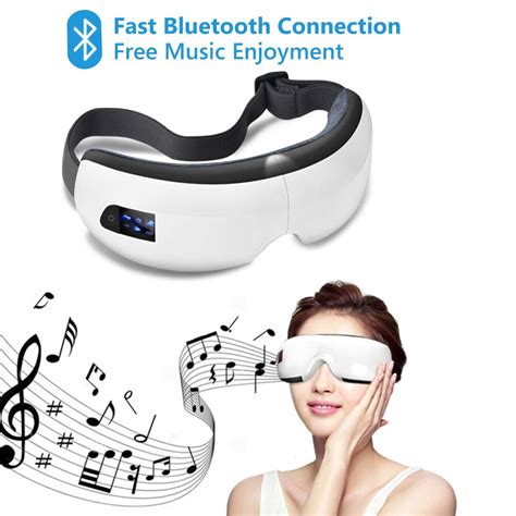Electric Vibration Bluetooth Eye Massager Air Pres Vicedeal