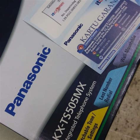 promo pesawat telpon panasonic kx ts505mx a9 terbaik diskon 2 di