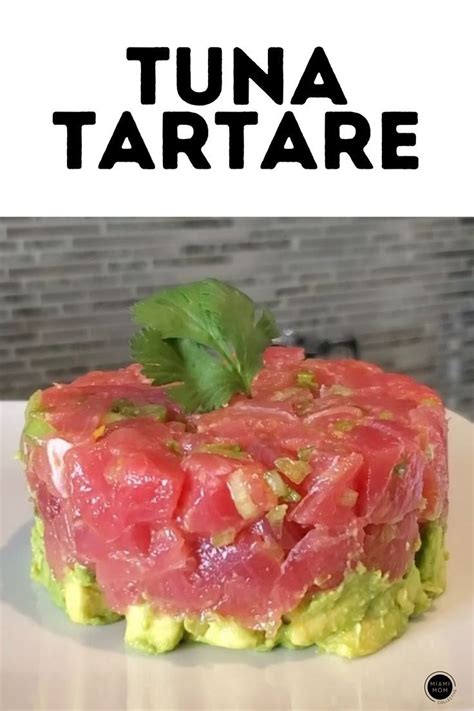 Tuna Tartare Recipe Raw Tuna Recipe Tartare Recipe Tuna Tartare Recipe