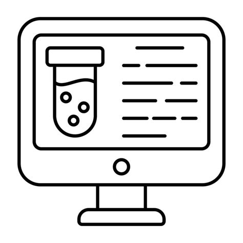 Editable Linear Design Vector Of Online Experiment 23690468 Vector Art At Vecteezy