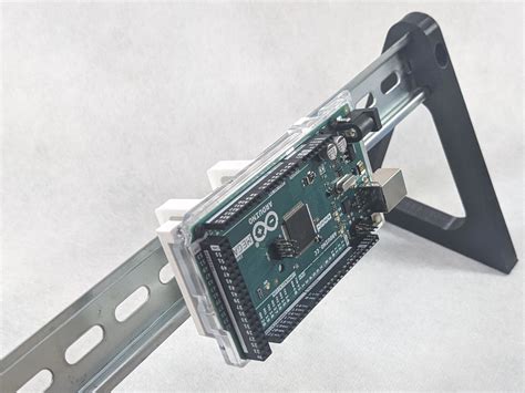 Arduino Mega Din Holder By Opentux Download Free Stl Model