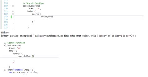 calling elasticsearch serach method from javascript client side using
