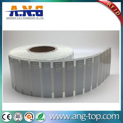 Printable Impinj Monza R6p RFID UHF Label Anti Metal RFID Tag For Asset