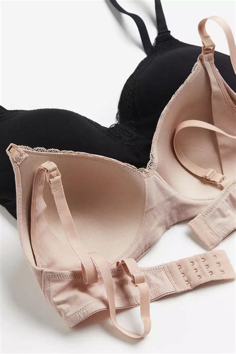 Buy Handm Mama 2 Pack Padded Nursing Bras Online Zalora Malaysia