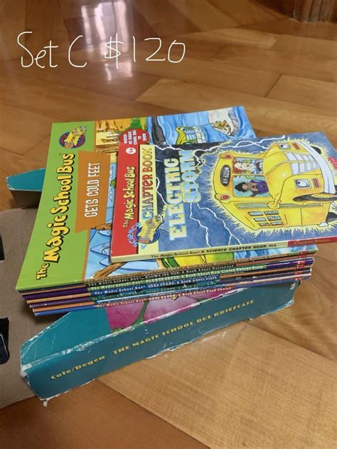 Magic School Bus Box Set 12本 小朋友英文圖書 興趣及遊戲 書本 And 文具 小朋友書 Carousell