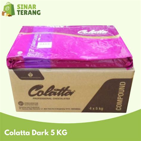 Jual Colatta Dark Compound Kg Coklat Dcc KG Shopee Indonesia