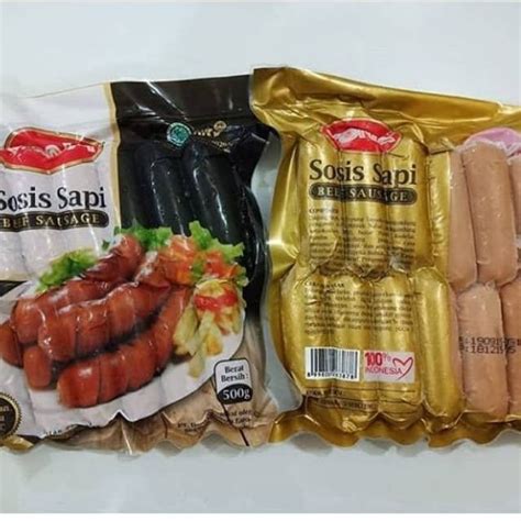 Jual Yona Sosis Sapi Bakar 500g Shopee Indonesia