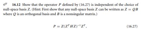 1612 Show That The Operator P Defined By 1627 Is