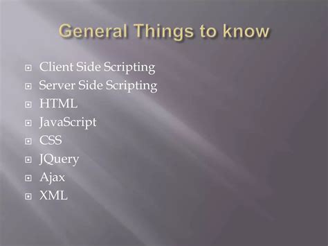 Introduction To Asp Net