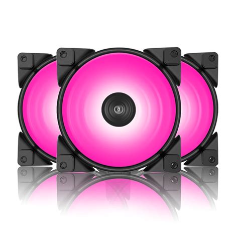 Pccooler 3pack Halo Rgb Fan 12cm 12v And 5v Frgb 3p Grandado
