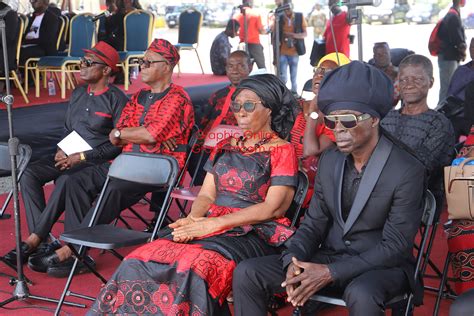 At Nana Kwame Ampadus Funeral In Accra Photos Graphic Online