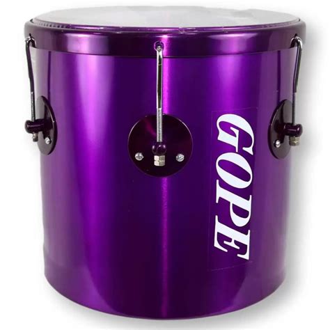 Repique De Mão Gope 11 Pol 30cm Lilás Pele Cristal Com 10 Off Na