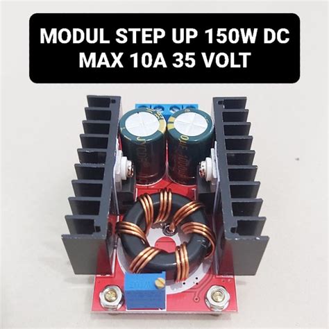 Jual Modul Step Up 150 Watt Dc Max 10a 35v Shopee Indonesia