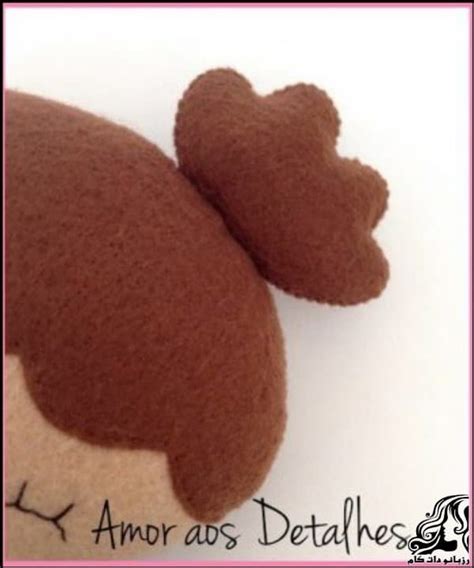 آموزش تصویری ساخت عروسک دختر فانتزی نمدی آموزش عروسک سازی Felt