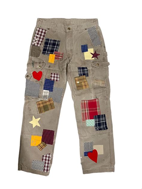 Patched Pants DIY In 2024 Patch Pants Patched Pants Diy Pants