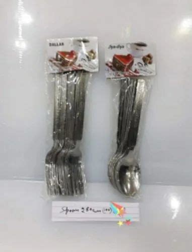 Stainless Steel Silver Ss Serving Spoon For Home Size Medium At Rs Dozen In Delhi
