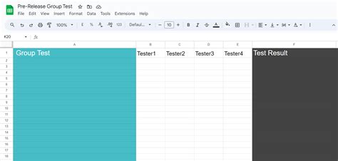 Qa Tester Manual Group Testing For Bugs Worksheet Pre Release R Program