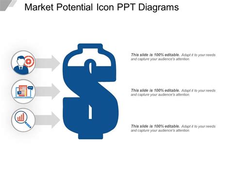 Market Potential Icon Ppt Diagrams PowerPoint Slide Templates
