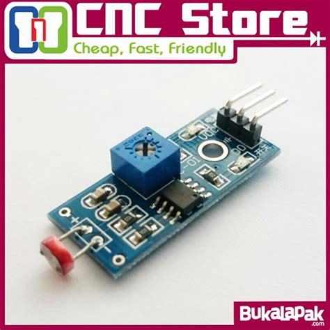 SEN 0012 PHOTOSENSTIVE LIGHT LDR RESISTANCE SENSOR CAHAYA MODULE FOR