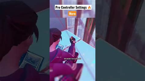 Trying Meros Pro Controller Fortnite Settings 🔥 Fortnite Shorts