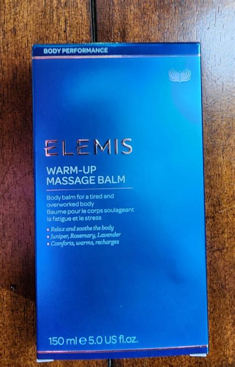 Full Size Elemis Warm Up Massage Balm 150ml5oz Body Care Nib Ebay