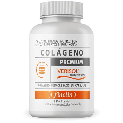 Colágeno Verisol Hidrolisado (120 caps) Nutrends - Meu Mundo Fit