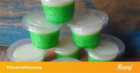 Resep Puding Lumut Susu Jagomasakminggu8 Sederhana Rumahan Di Yummy App