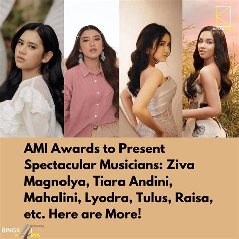 Ami Awards To Present Spectacular Musicians Ziva Magnolya Tiara