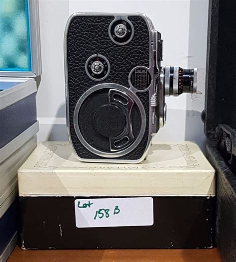 Art Deco Paillard Bolex B8 Movie Camera