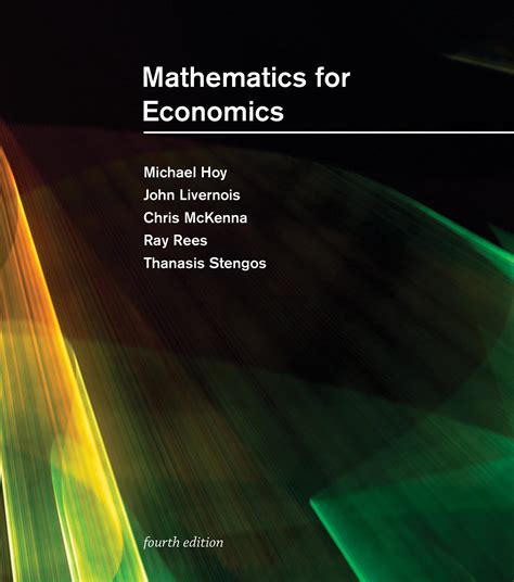 Buy Mathematics For Economics Fourth Edition Book Online At Low Prices