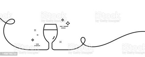 맥주 유리 라인 아이콘입니다 펍 크래프트 맥주 간판 컬이 있는 연속 라인 벡터 0명에 대한 스톡 벡터 아트 및 기타 이미지