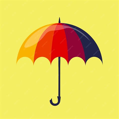 Premium Vector Umbrella Illustration Flat Design Vector Vector